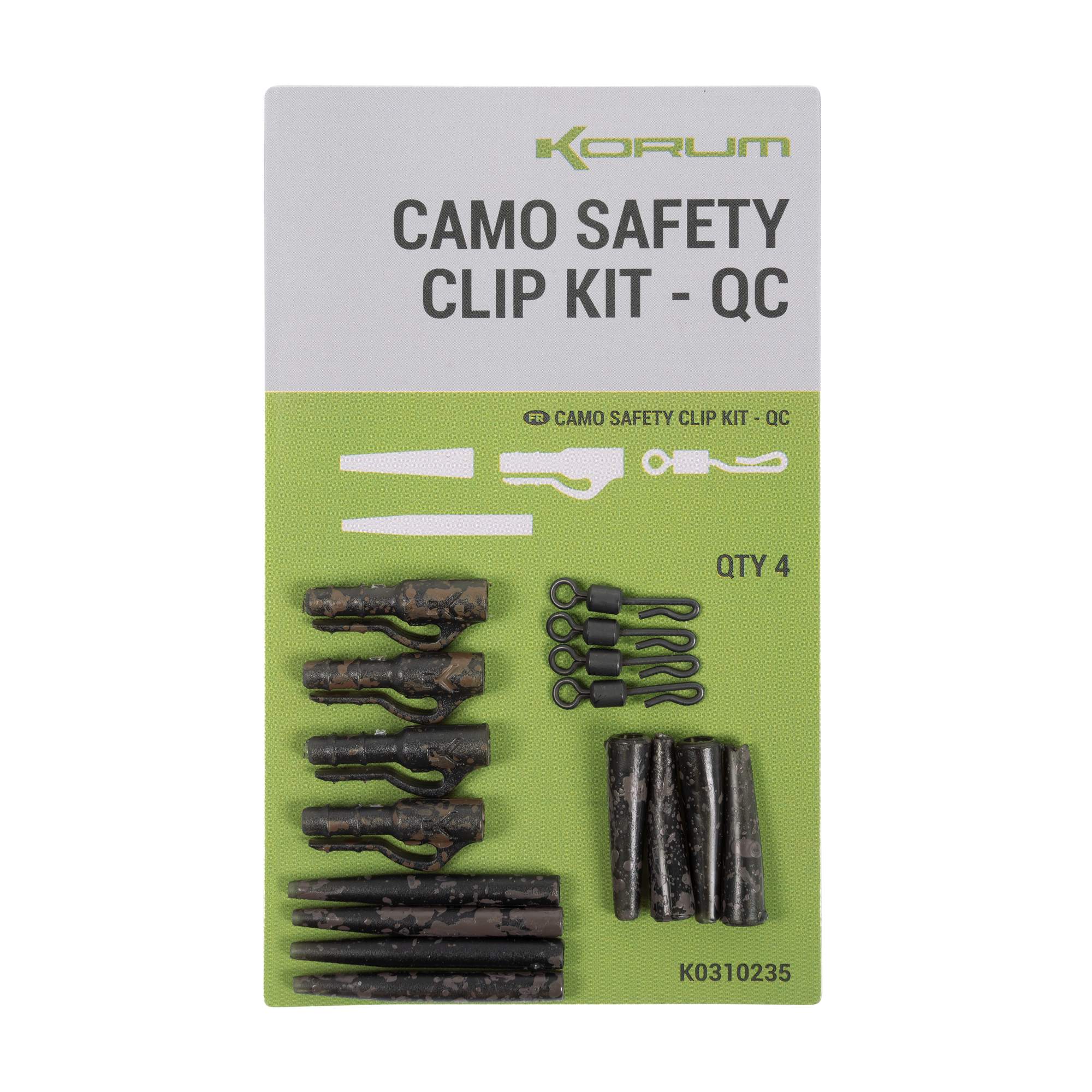 Camo Safety Clip Kit QC | Fish For Everything