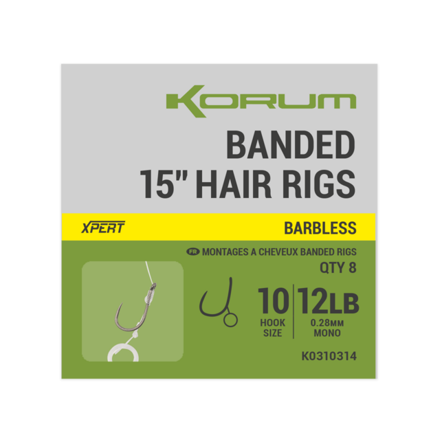 Banded Hair Rigs | Fish For Everything